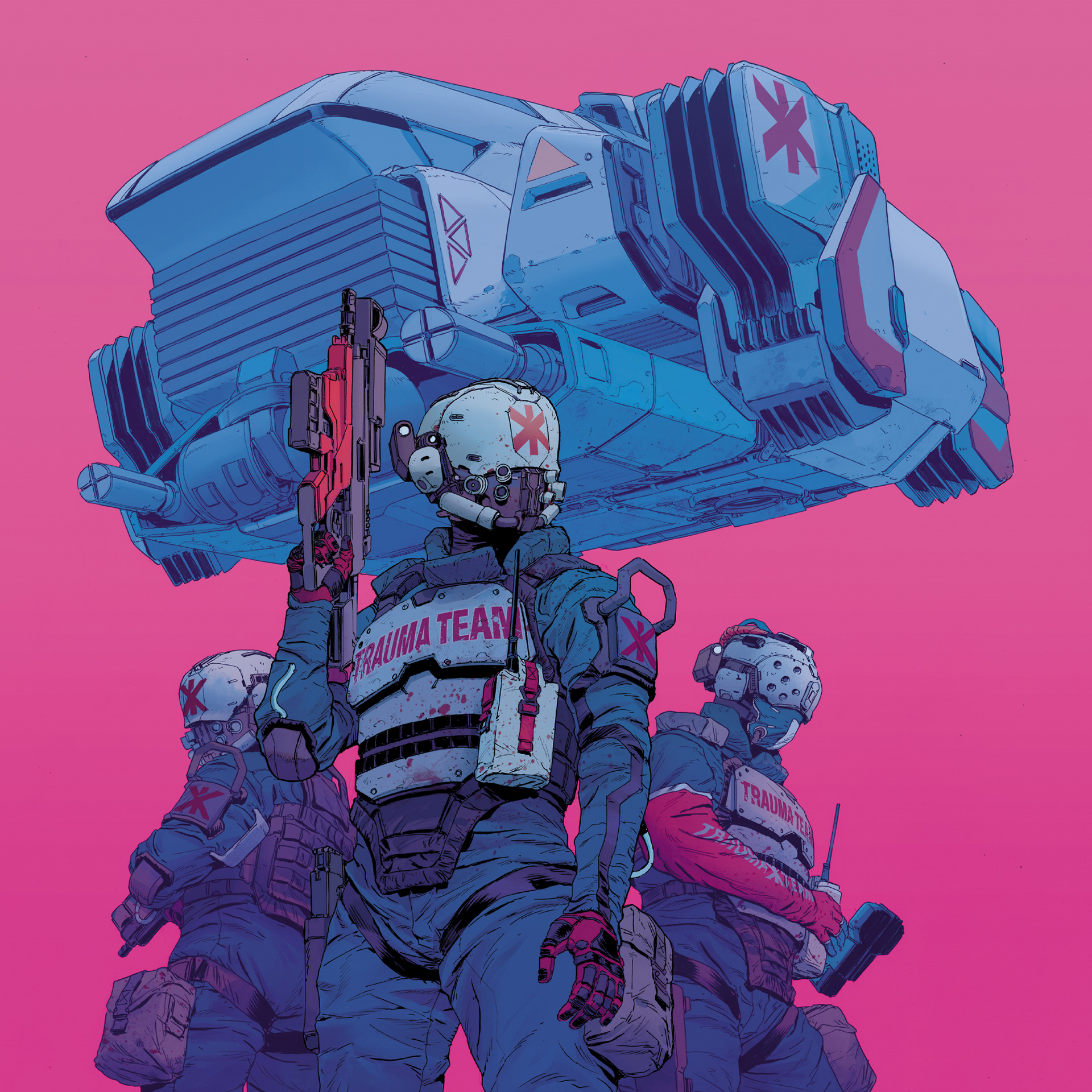 [NYERD MEG!] CYBERPUNK 2077 TRAUMA TEAM Képregény